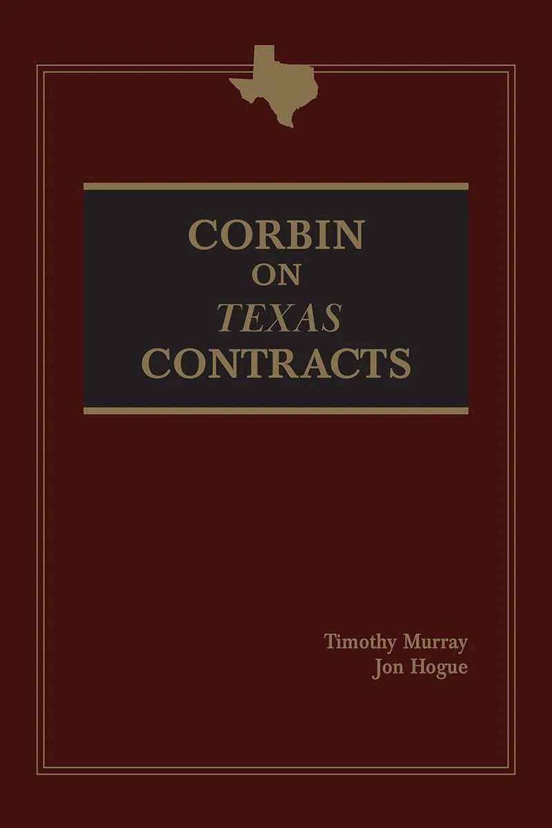 Corbin on Texas Contracts | LexisNexis