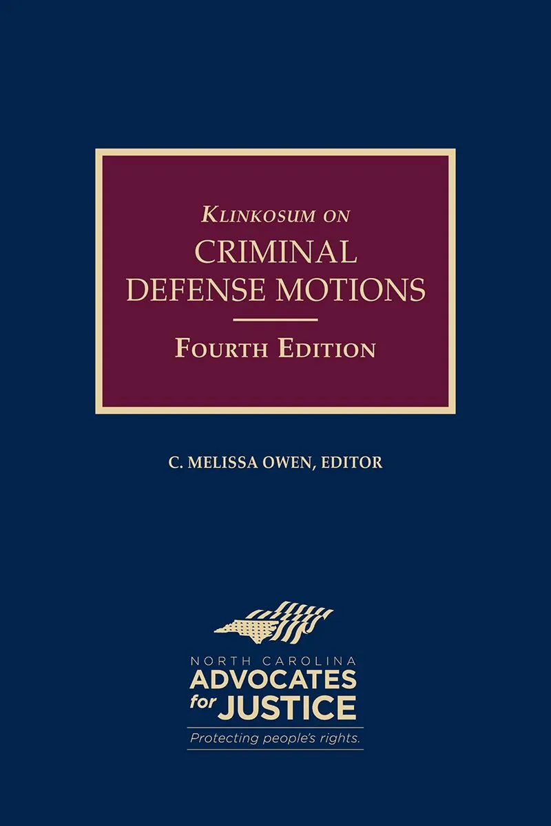 Klinkosum Criminal Defense Motions