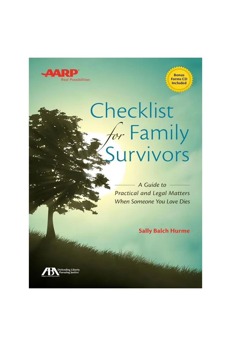 AARP Checklist for Family Survivors