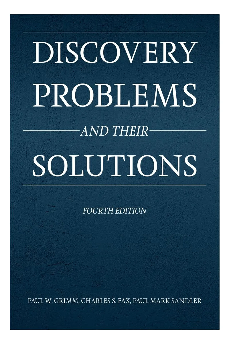 Discovery Problems and Their Solutions