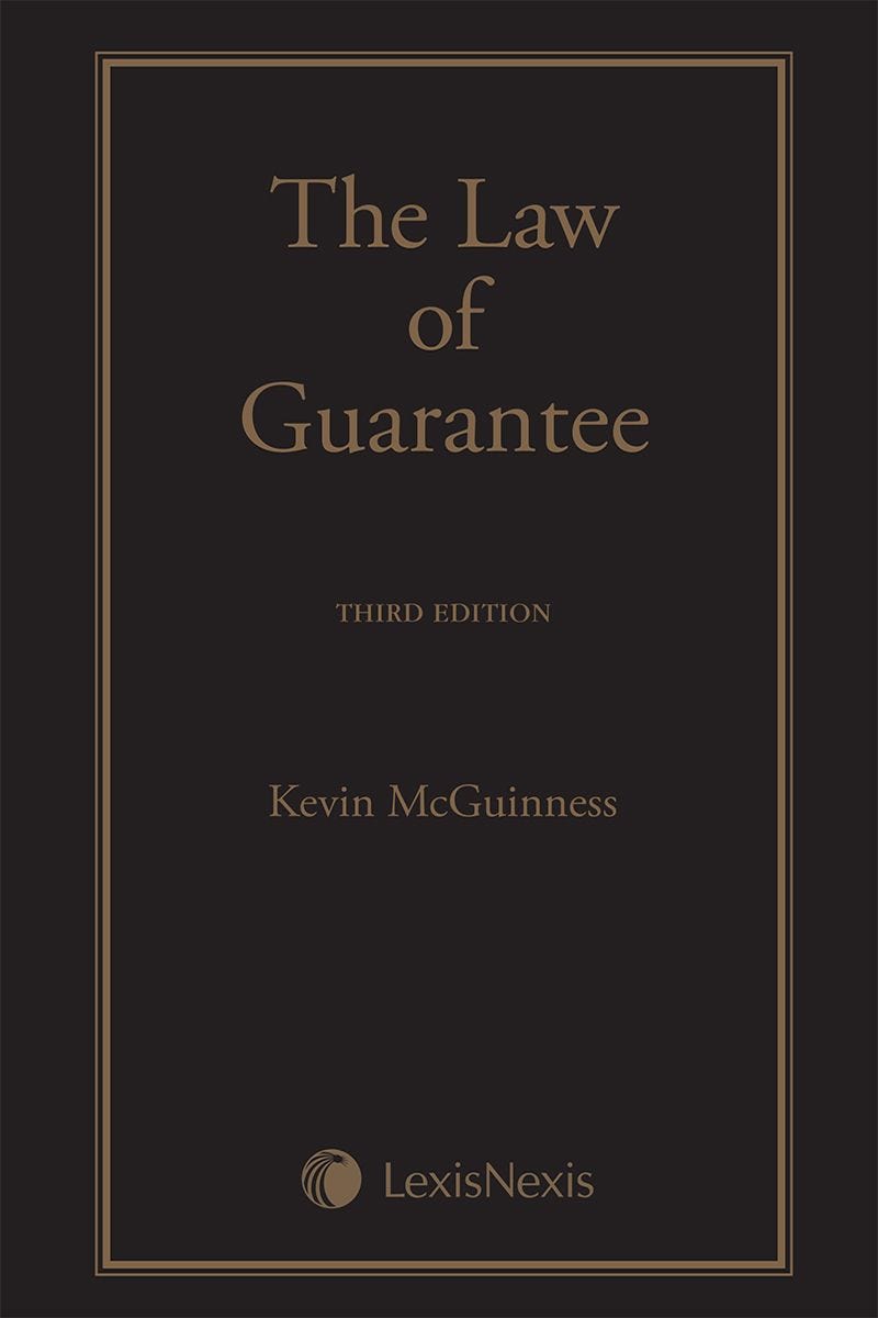 The Law of Guarantee, 3rd Edition | LexisNexis Canada