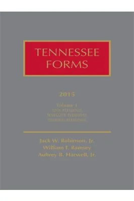 Tennessee Personal Injury book
