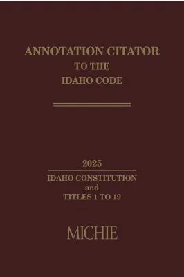 Idaho - Jurisdiction