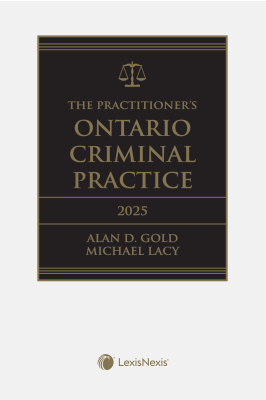 The Practitioner's Criminal Code, 2026 Edition + E-Book | LexisNexis Canada